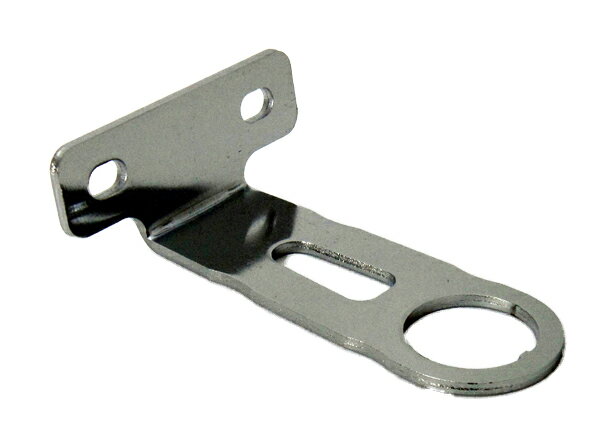 前カゴ取付用ブラケットです。 前カゴ取付の必需品 一般自転車用ブラッケット フロントフォークは1インチ（コラム径25.4mm）用