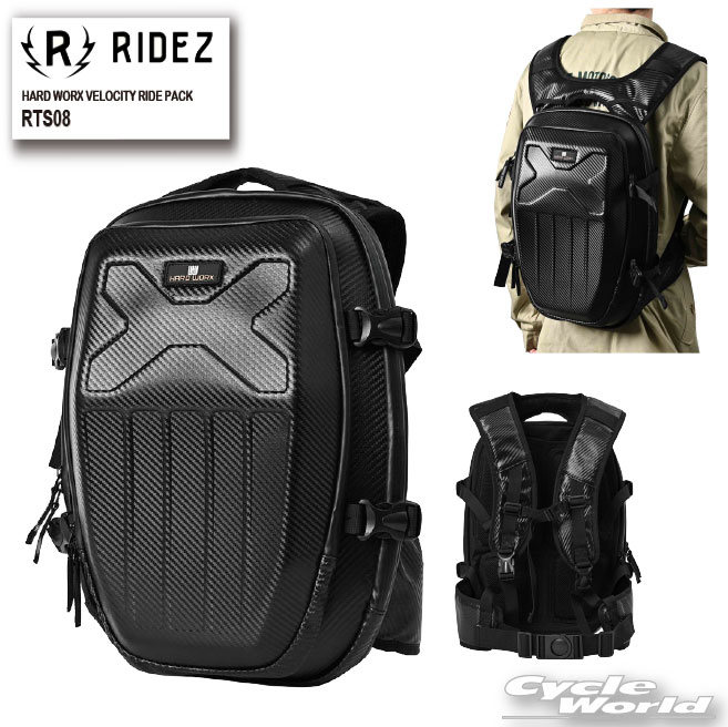 ◆ライダーとバッグがひとつに。◆VELOCITY RIDE PACK洗礼されたカーボン調の美しいデザイン。ボディは流線型フォルムを採用し、空気抵抗を軽減。高速走行でもライディングを妨げず、快適さを守ります。 ライダーとバッグがひとつに。特別...