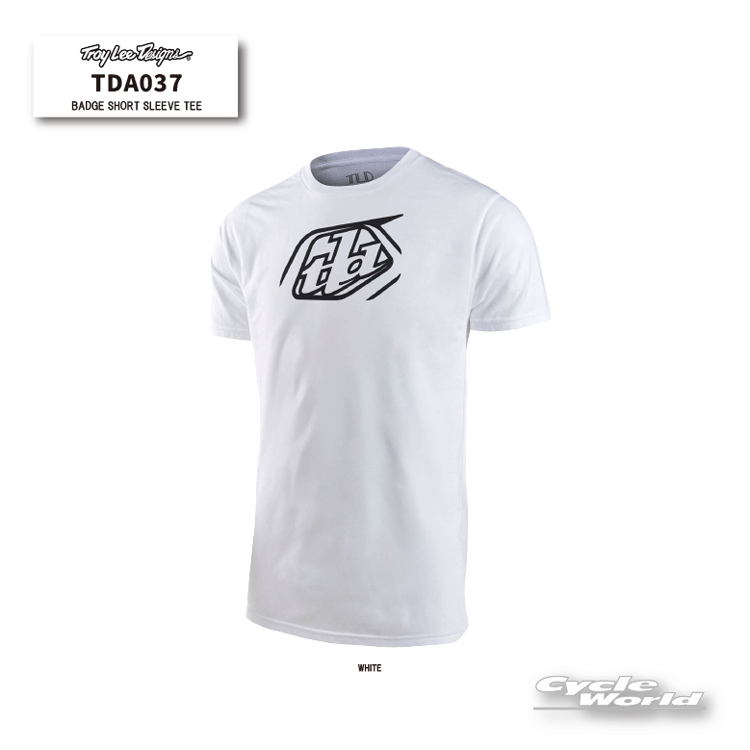 ◆TDA037｜BADGE SHORT SLEEVE TEE◆-----------------------------------------------------------------------------------------...