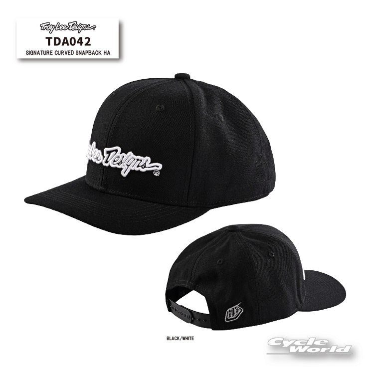 ◆TDA042｜SIGNATURE CURVED SNAPBACK HAT◆----------------------------------------------------------------------------------...