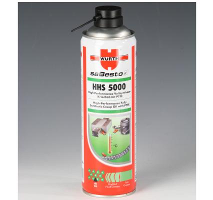 ■品番： WU0893-106-3■品名： WURTH　HHS5000高性能オイル■価格： \6,174 （税抜\5,880）■容量： 500ml