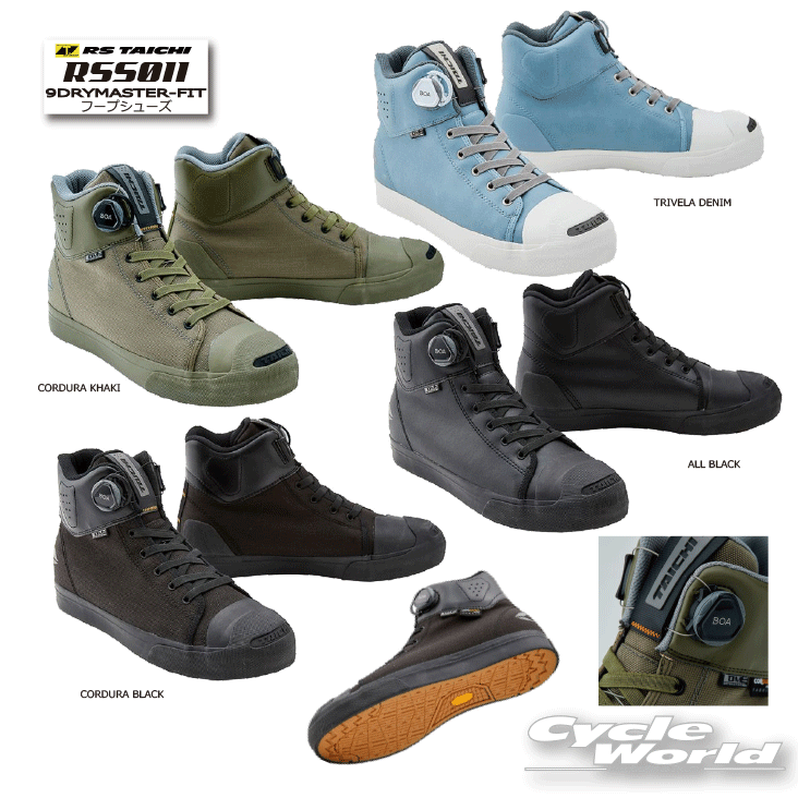 ◆RSS011 | DRYMASTER-FIT フープシューズ◆ウターにはTAICHIオリジナルの防水・透湿素材'ドライマスター'を採用し、全天候での使用に対応。表地にはカジュアルなキャンバス地のほか、TRIVELA DENIM／ALL B...