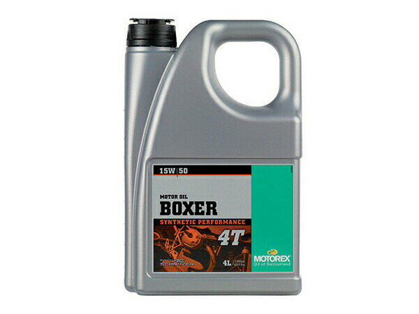 ◆BOXERエンジン専用。MC製法により高性能を実現。◆■品番：97811■サイズ：4L■タイプ：鉱物油■説明4バルブボクサーエンジン専用オイルAC SCHNITZER共同開発。 鉱物油をベースにMOTOREX独自のMC製法で、100％化学...