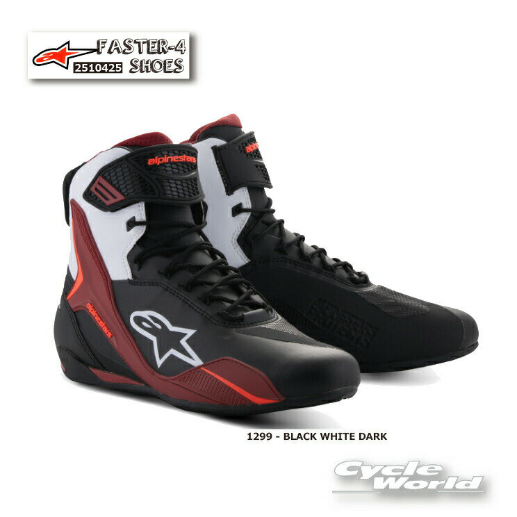 ◆Faster-4 Shoes◆・先進的なマイクロファイバーとシームレスな熱溶着パネルで構成されたメインアッパー素材が、革新的でテクニカルなロードライディングシューズを生み出している。・通気性に優れた3D メッシュのライニングと、かかと部分...