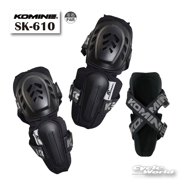 ORDER NO.:04-610SIZES:FreeCOLORS:BlackMATERIALS:plastic・bio foamPROTECTORS:無し(None)教習所御用達のエルボーガードがさらに丈夫になりました。ベルトの調整幅も増え...