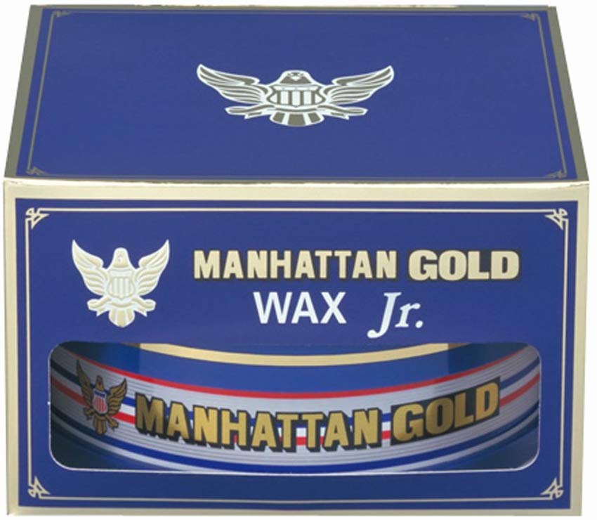 ◆カーワックス マンハッタンゴールドワックス ジュニア [最上級カルナバ蝋] 100g ◆・最上級カルナバ蝋をふんだんに使い、贅を極めた究極　のワックス。 ・使用可能箇所: 自動車ボディの塗装全般 ・全色対応(艶消し塗装を除く) ・研磨粒子...