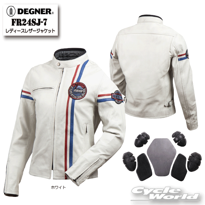 ◆レディースレザージャケット[FR24SJ-7]◆◇製品仕様◇品　番：FR24SJ-7カラー：ホワイト素　材：やぎ革サイズ：S,M,L◇注意点◇■ご使用時の注意点■・経年変化やご使用による製品の劣化・損耗は避けられません。・耐久性には十分考...