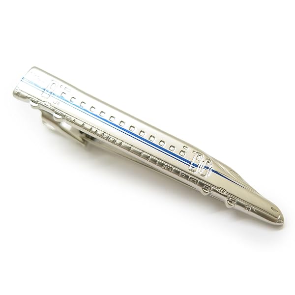 新幹線（N700S）のタイバー T0143ブランド色シルバーモデル商品説明【商品概要】【素材】真鍮ニッケルメッキ・エポキシ樹脂【サイズ(約)】58mm×7mm【商品説明】【商品詳細】商品種別：ファッション商品名：新幹線（N700S）のタイバ...