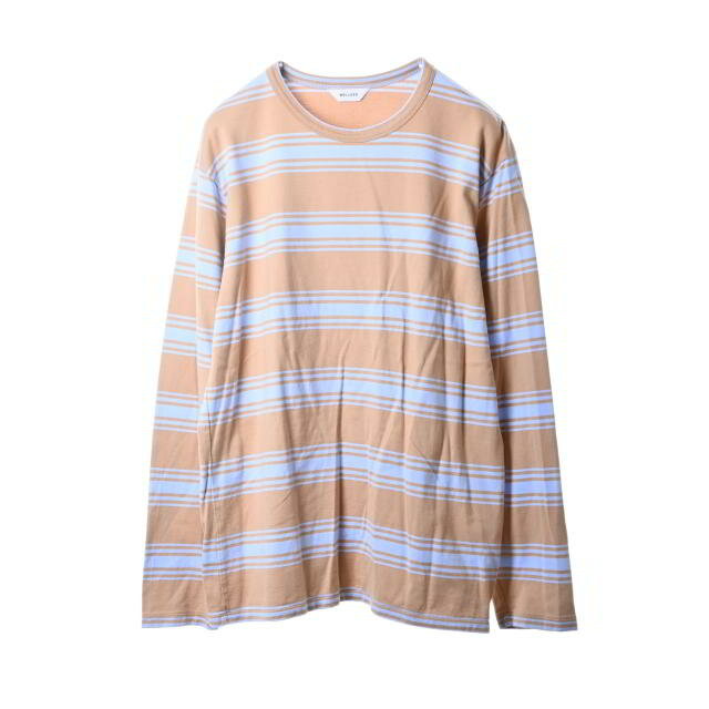 ブランド WELLDER 品名 レギュラーフィット ボーダー Tシャツ 表記サイズ 3 実寸 肩幅約47cm×身幅約49cm×着丈約65cm×袖丈約58cm 素材 コットン100% 商品状態 美中古品 型番 WM19FCS08 付属品 - ...