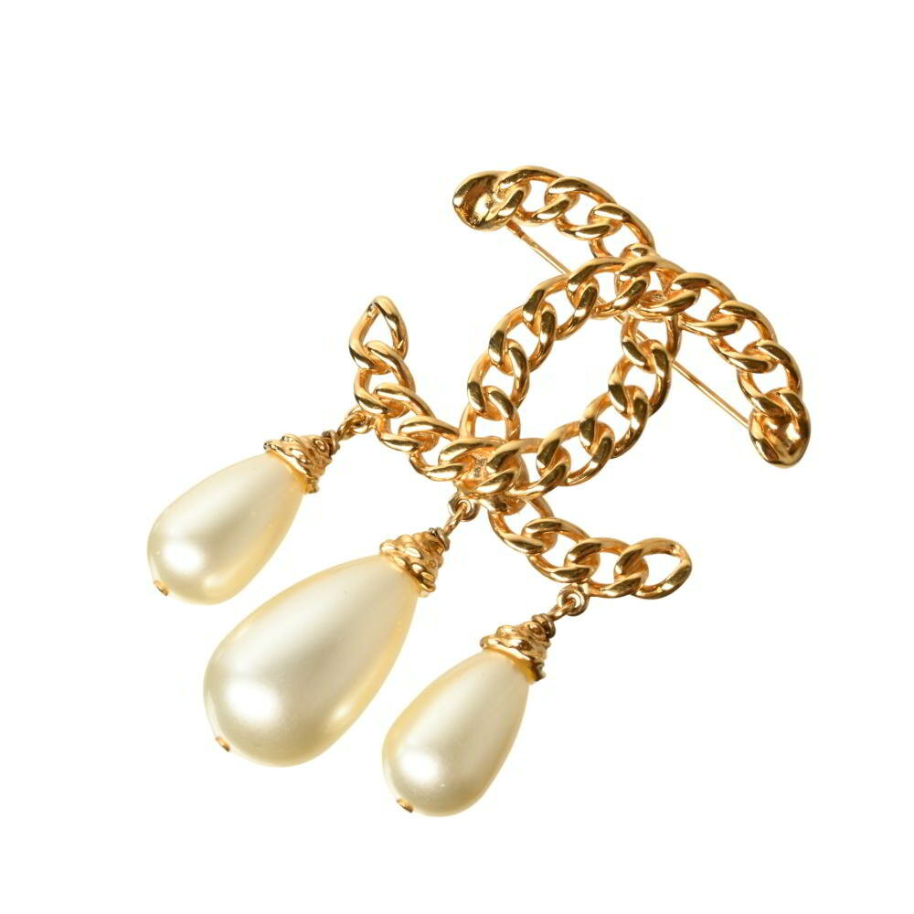 ブランド CHANEL 品名 B20K パール ティアドロップ ココマーク ブローチ 表記サイズ ONE SIZE 実寸 縦約6.5cm×横約4.4cm 素材 ー 商品状態 パール部分キズあり 型番 B20K 付属品 箱・ケース付き コメン...