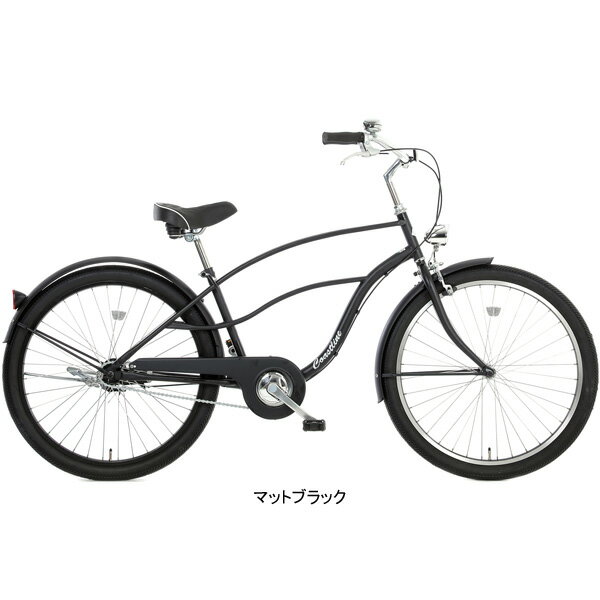 楽天市場】ビーチクルーザー(カラーブラック)(自転車 楽天市場】ビーチクルーザー(カラーブラック)(自転車