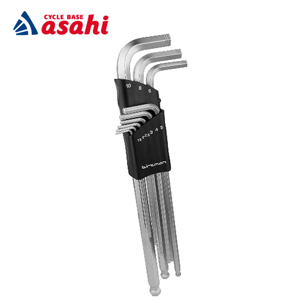 高剛性素材の耐久性に優れたアーレンキー・六角レンチのセット9本セット。サイズ：5/2/2.5/3/4/5/6/8/10mm滑り止めケースが特徴で、レンチは簡単に回転させることができ、ホルダー内部のブロック機構により、レンチが誤って外れるのを...