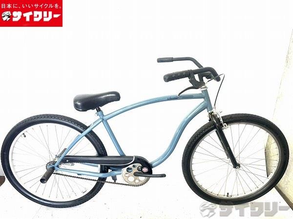製品情報カテゴリ完成車 ビーチクルーザー メーカーシュウイン年式およそ2019色スレート グレー状態ランクD(年式相応のキズあり)送料サイズ大型サイズメーカーサイズ：記載なしトップチューブ長：約620mm(実測）シートチューブ長：約460m...
