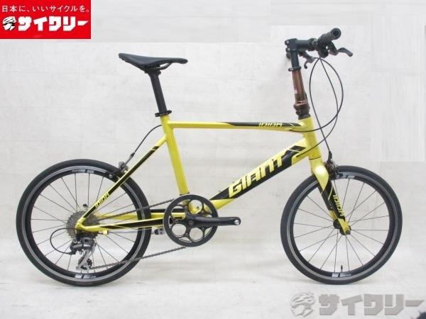 製品情報カテゴリ完成車 小径車（ミニベロ） 折り畳機構なし メーカージャイアント年式2019色イエロー状態ランクD(年式相応のキズあり)送料サイズ大型サイズメーカーサイズ：420パーツフレーム材質：アルミフォーク材質：アルミホイール：純正タ...