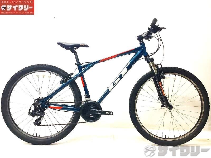 製品情報カテゴリ完成車 MTB コンフォート メーカーGT年式2021色ディープブルー状態ランクD(年式相応のキズあり)送料サイズ大型サイズメーカーサイズ：Mトップチューブ長：615mmシートチューブ長：430mmヘッドチューブ長：110m...