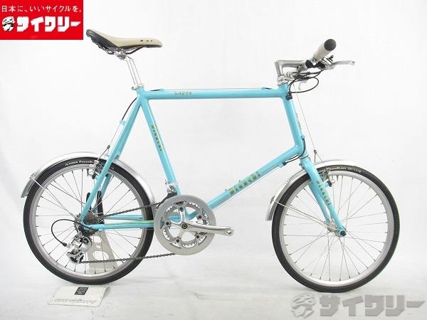 製品情報カテゴリ完成車 小径車（ミニベロ） 折り畳機構なし メーカービアンキ年式2013色チェレステ状態ランクD(年式相応のキズあり)送料サイズ大型サイズシートチューブ長：550mmトップチューブ長：（水平換算/実測）：555mmヘッドチュ...
