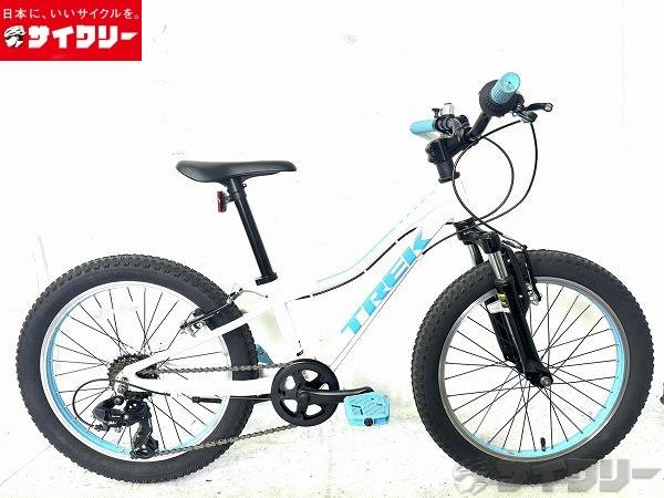 製品情報カテゴリ完成車 子供用自転車 メーカートレック年式2022頃色状態ランクC(少々キズあり)送料サイズ大型サイズメーカーサイズ：20インチ(406)クランク長：127mmハンドル長：約575mm(実測）ステム長：60mm/15°対象年...