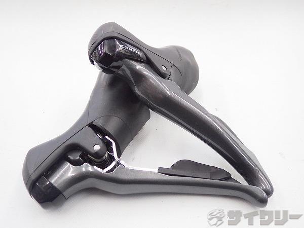 製品情報カテゴリドライブトレイン シフター デュアルコントロールレバー メーカーシマノ年式-色状態ランクC(少々キズあり)送料サイズ小型サイズクランプ径：23.8-24.2パーツ対応段数：2x8s変速方式：機械式対応ブレーキ規格：機械式状態...