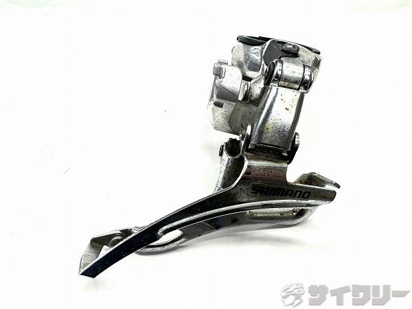 製品情報カテゴリドライブトレイン フロントディレイラー メーカーシマノ年式-色状態ランクD(年式相応のキズあり)送料サイズ小型サイズクランプ径：31.8mm（シム）パーツ対応段数：3s状態コメント中古商品でございます。使用感、傷、汚れがござ...