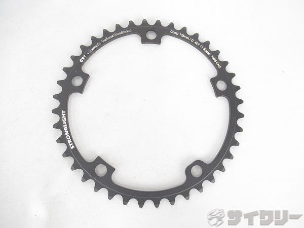 製品情報カテゴリドライブトレイン クランク チェーンリング メーカーストロングライト年式-色状態ランクA(未使用品)送料サイズ小型サイズPCD：135mmパーツ対応段数：11S（カンパ）歯数：40Tスパイダーアーム数：5状態コメント未使用品...