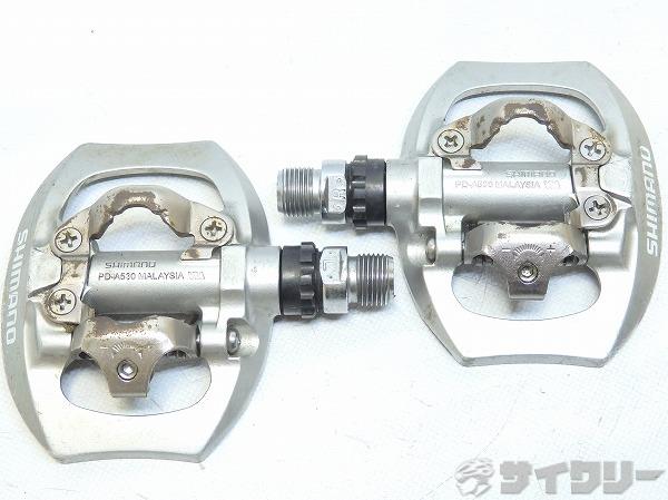 製品情報カテゴリペダル関連 ペダル ビンディングペダル メーカーシマノ年式-色状態ランクD(年式相応のキズあり)送料サイズ小型サイズパーツクリート規格：SPD状態コメント中古商品です。すれ、傷、若干のさび、使用感がございます。その他参考価格...