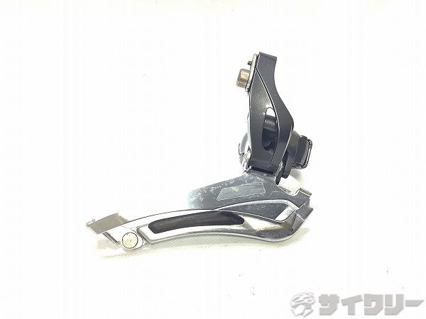 製品情報カテゴリドライブトレイン フロントディレイラー メーカーシマノ年式-色状態ランクC(少々キズあり)送料サイズ小型サイズクランプ径：34.9パーツ対応段数：2s（リア8sケーブルルーティング：下状態コメント中古商品です。すれ、小傷、使...