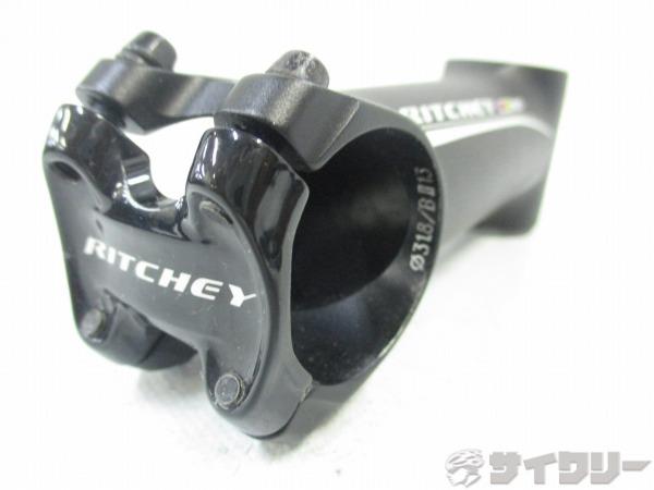 製品情報カテゴリハンドル関連 ステム アヘッド メーカーリッチー年式-色状態ランクC(少々キズあり)送料サイズ小型サイズステム長：100mmコラム径：28.6mmクランプ径：31.8mm角度：パーツ色：ブラック状態コメント中古品でございます...