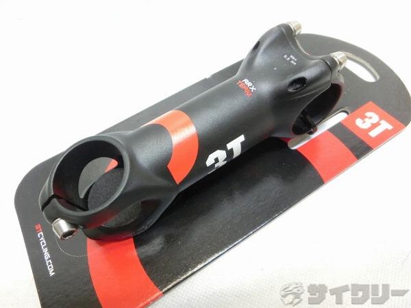 製品情報カテゴリハンドル関連 ステム アヘッド メーカー3T年式-色状態ランクA(未使用品)送料サイズ小型サイズステム長：100mmコラム径：OS（28.6mm）クランプ径：31.8mm角度：6°パーツ色：ブラック状態コメント未使用品です。...