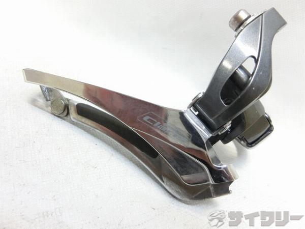 製品情報カテゴリドライブトレイン フロントディレイラー メーカーシマノ年式-色状態ランクC(少々キズあり)送料サイズ小型サイズクランプ径：34．9mmパーツ対応段数：2×8sケーブルルーティング：下状態コメント中古商品です。すれ、小傷、使用...