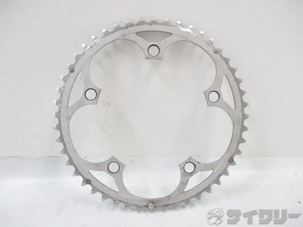 製品情報カテゴリドライブトレイン クランク チェーンリング メーカー不明年式-色状態ランクD(年式相応のキズあり)送料サイズ小型サイズPCD：130mmパーツ歯数：48Tスパイダーアーム数：5穴状態コメント中古商品です。使用に伴う傷、使用感...