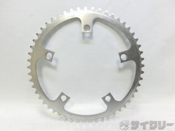 製品情報カテゴリドライブトレイン クランク チェーンリング メーカー不明年式-色状態ランクC(少々キズあり)送料サイズ小型サイズPCD：144パーツ歯数：53Tスパイダーアーム数：5状態コメント中古商品でございます。使用感、傷、擦れがござい...
