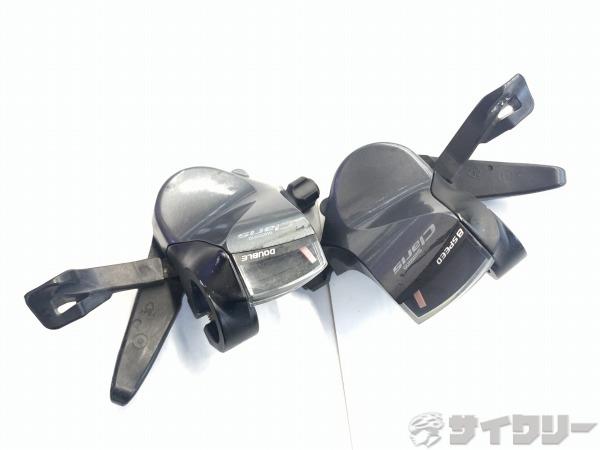 製品情報カテゴリドライブトレイン シフター ラピッドファイヤータイプ メーカーシマノ年式-色状態ランクD(年式相応のキズあり)送料サイズ小型サイズクランプ径：22.2mmパーツ対応段数：2x8s状態コメント中古商品でございます。使用に伴う傷...