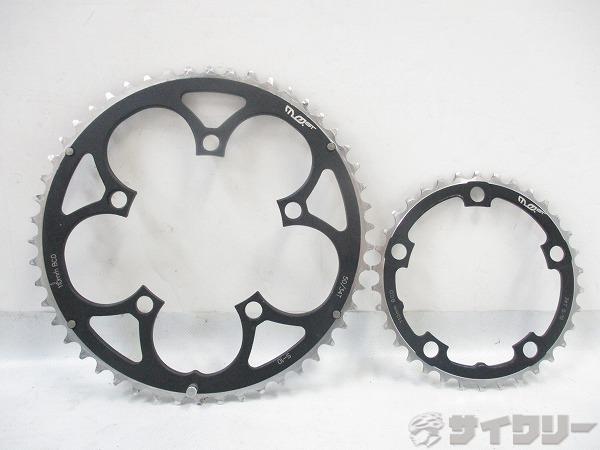 製品情報カテゴリドライブトレイン クランク チェーンリング メーカーモスト年式-色状態ランクD(年式相応のキズあり)送料サイズ小型サイズPCD：110mmパーツ対応段数：10s歯数：50-34Tスパイダーアーム数：5穴状態コメント中古商品で...