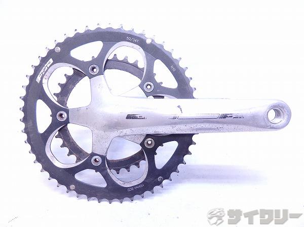 製品情報カテゴリドライブトレイン クランク クランク本体 メーカーFSA年式-色状態ランクD(年式相応のキズあり)送料サイズ小型サイズクランク長：172.5mmPCD：110パーツ歯数：50-34Tスパイダーアーム数：5リンク規格：MEGA...