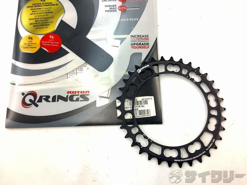 製品情報カテゴリドライブトレイン クランク チェーンリング メーカーローター年式-色状態ランクA(未使用品)送料サイズ小型サイズPCD：110mmパーツ対応段数：11s歯数：34tスパイダーアーム数：5穴状態コメント未使用品です。その他参考...