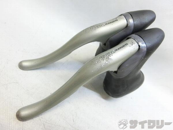 製品情報カテゴリブレーキ関連 ブレーキレバー メーカーシマノ年式色状態ランクD(年式相応のキズあり)送料サイズ小型サイズクランプ径：23.8mmパーツ規格：サイドプル・カンチ状態コメント中古商品です。すれ、削れ、強い使用感がございます。フー...