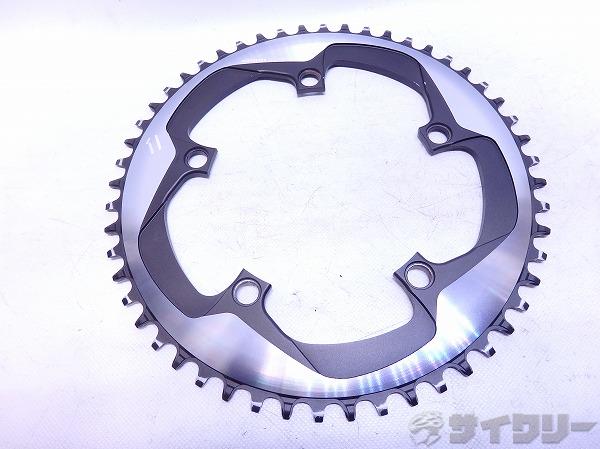 製品情報カテゴリドライブトレイン クランク チェーンリング メーカースラム年式-色状態ランクC(少々キズあり)送料サイズ小型サイズPCD：130mmパーツ歯数：52tスパイダーアーム数：5穴状態コメント中古商品です。すれ、傷、汚れ、使用感が...