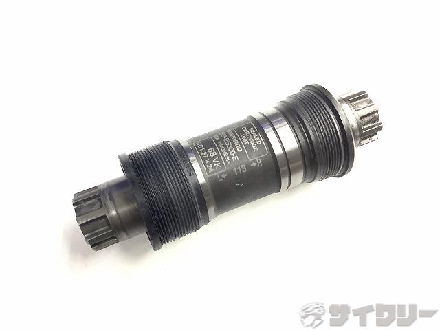 製品情報カテゴリドライブトレイン ボトムブラケット JIS メーカーシマノ年式-色状態ランクD(年式相応のキズあり)送料サイズ小型サイズ対応シェル幅：68mmスピンドル長：113mmパーツ規格：JISリンク規格：オクタリンク状態コメント中古...