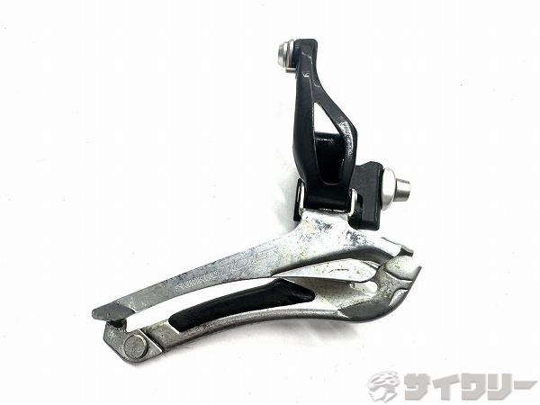 製品情報カテゴリドライブトレイン フロントディレイラー メーカーシマノ年式-色状態ランクD(年式相応のキズあり)送料サイズ小型サイズクランプ径：直付けパーツ対応段数：2s状態コメント中古商品でございます。使用感、傷、汚れがございます。取付傷...