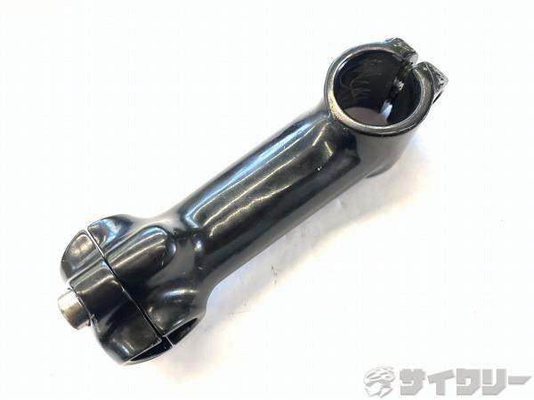 製品情報カテゴリハンドル関連 ステム アヘッド メーカー不明年式-色状態ランクD(年式相応のキズあり)送料サイズ小型サイズステム長：およそ110mmコラム径：28.6mmクランプ径：25.4mm角度：記載なしパーツ色：ブラック状態コメント中...