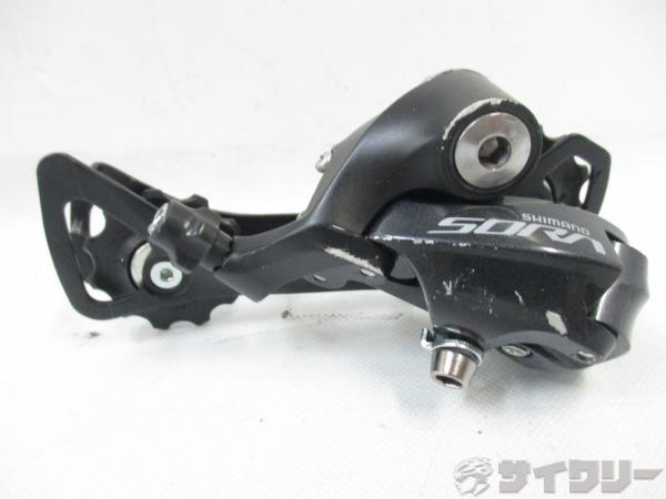 製品情報カテゴリドライブトレイン リアディレイラー メーカーシマノ年式-色状態ランクC(少々キズあり)送料サイズ小型サイズパーツ対応段数：9s状態コメント中古品でございます。使用に伴う傷、使用感がございます。その他【SHIMANO】