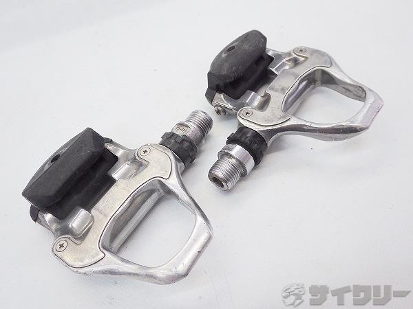 製品情報カテゴリペダル関連 ペダル ビンディングペダル メーカーシマノ年式-色状態ランクD(年式相応のキズあり)送料サイズ小型サイズパーツクリート規格：SPD-SL色：シルバー※クリートは付属致しません。状態コメント中古商品でございます。使...