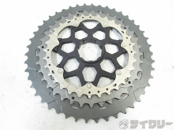 製品情報カテゴリドライブトレイン スプロケット メーカーシマノ年式-色状態ランクC(少々キズあり)送料サイズ小型サイズパーツ対応段数：リンクグライド、HG 11スピード歯数：32-37-46TCS-M8000/11-46T用 対応状態コメン...