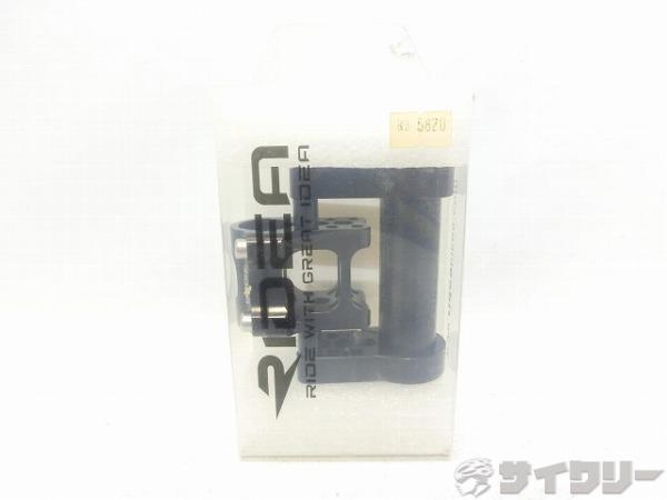 製品情報カテゴリハンドル関連 ステム アヘッド メーカーリデア年式-色状態ランクA(未使用品)送料サイズ小型サイズクランプ径：25.4mmパーツ色：ブラックフォールディングバイク用ステムステムの長さ、角度の調整が可能状態コメント未使用品です...