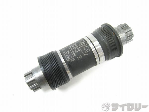 製品情報カテゴリドライブトレイン ボトムブラケット JIS メーカーシマノ年式-色状態ランクD(年式相応のキズあり)送料サイズ小型サイズパーツ規格：JIS対応シェル幅：68mmスピンドル長：113mmリンク規格：オクタリンク状態コメント中古...