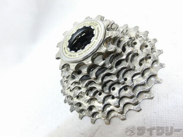 製品情報カテゴリドライブトレイン スプロケット メーカーシマノ年式-色状態ランクD(年式相応のキズあり)送料サイズ小型サイズパーツ対応段数：10s歯数：12-25t対応フリーボディ規格：シマノフリー状態コメント中古商品です。すれ、傷、使用感...