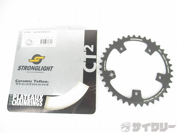 製品情報カテゴリドライブトレイン クランク チェーンリング メーカーストロングライト年式-色状態ランクA(未使用品)送料サイズ小型サイズPCD：110mm（カンパ対応）パーツ対応段数：11s歯数：39Tスパイダーアーム数：5状態コメント未使...