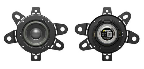 ETON PRW50 SPEAKERS PRW-50　5cmフルレンジミッドレンジ PRW-50は新開発の5cmフルレンジ/ミッドレンジユニットです。 振動板には新開発の特殊コーティングペーパーコーンを採用。 磁気回路には軽量化した19mm...
