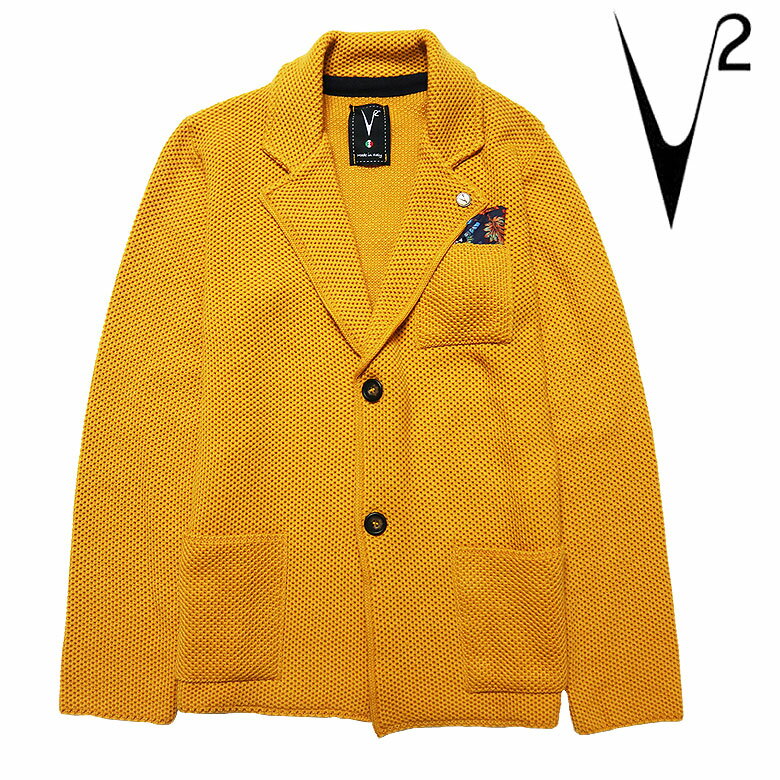 メーカー希望小売価格はメーカー商品タグに基づいて掲載しています 商品名 【v2brand】ブイツー ジャケット テーラードジャケット GIACCA MONO UNIT A OCCHIO DI PERNICE エレガント ピンバッジ ハンカチ...