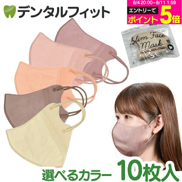 スリムフェイスマスク 肌なじみのよいニュアンスベージュの立体マスク 呼吸がしやすい3D立体型で超薄型高性能フィルターで、隙間がなく装着 光沢のある生地 切り替えがフェイスラインをシャープに。 PFE・BFE・VFE 99％以上の超薄型高性能...